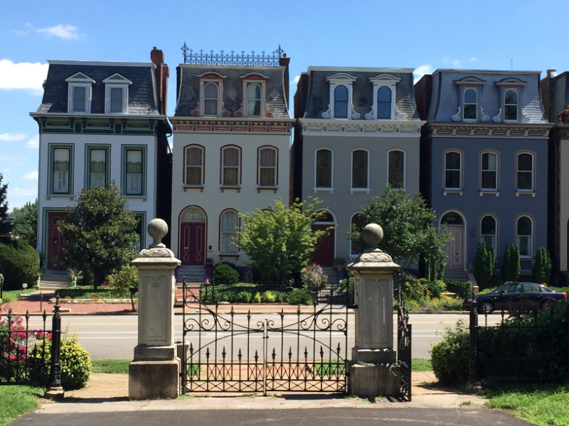 Flying In The Facade Of History - Lafayette Square Archives